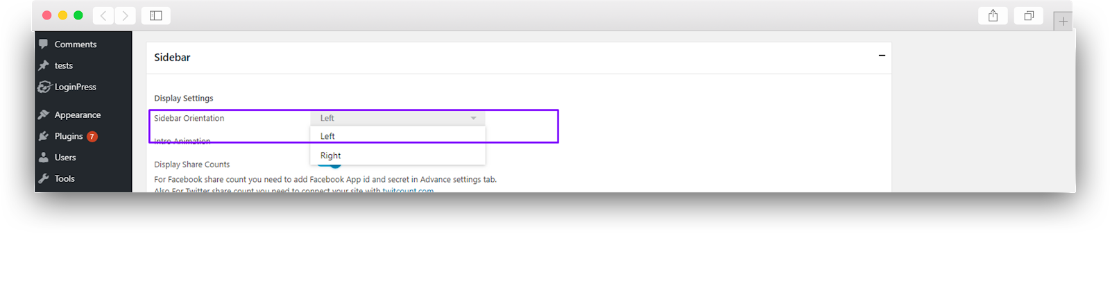 How To Show Simple Social Buttons at Sidebar - Simple Social Buttons