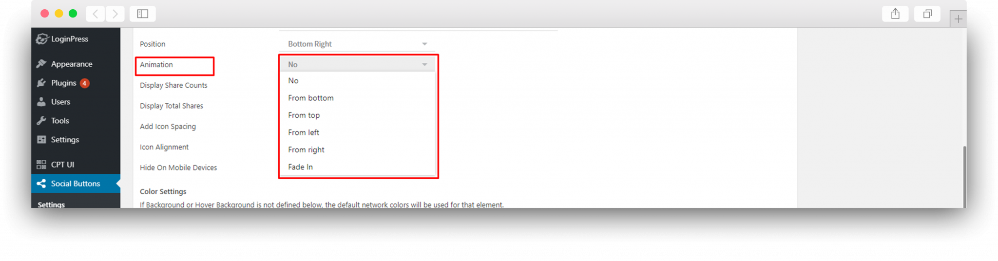 How to Show Simple Social Buttons PRO for Popups? - Simple Social Buttons